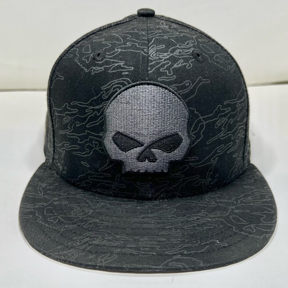 New Era | Accessories | Harley Davidson Mens Skull Camo 59fifty Cap ...